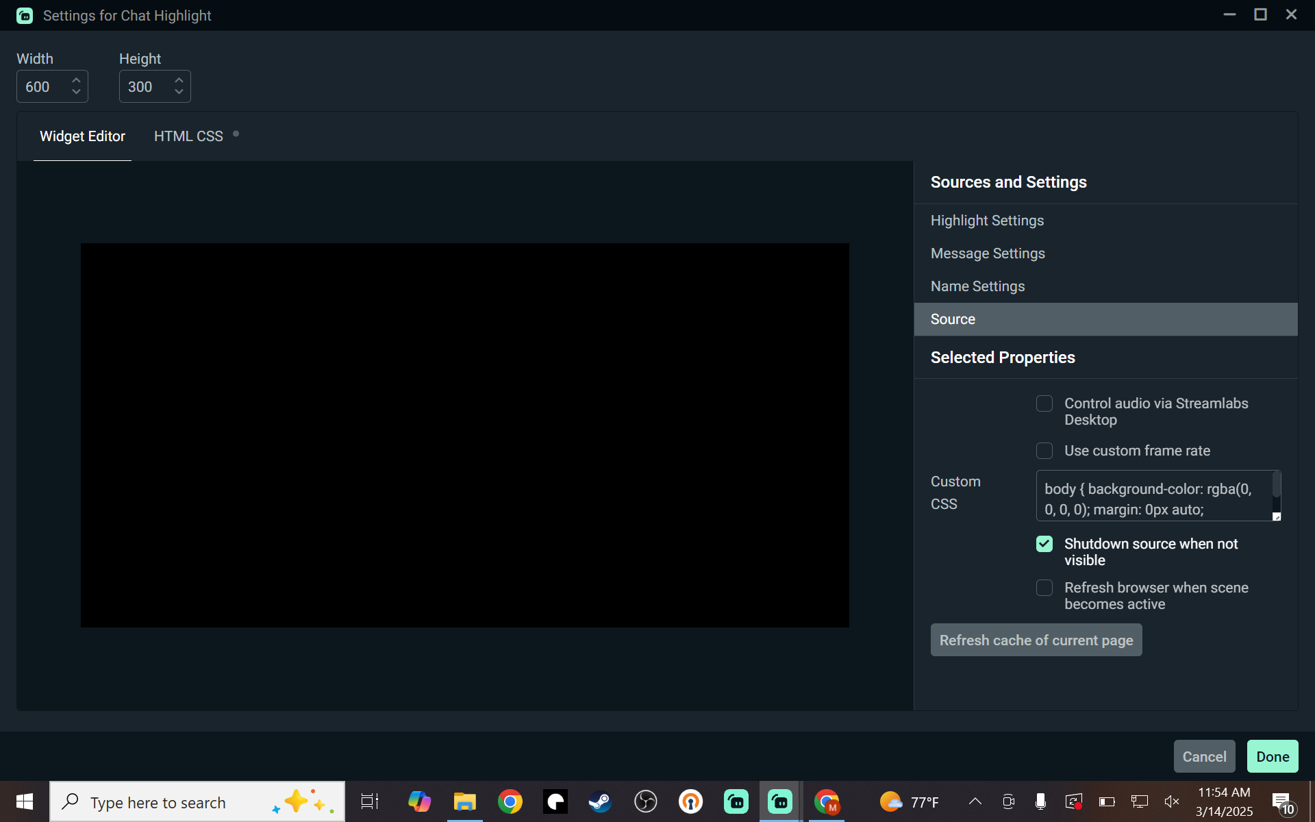 How to Set Up a Chat Highlight Widget – Streamlabs
